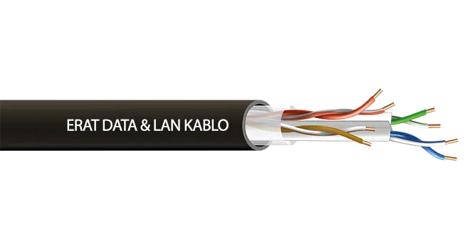Cat 6 U-utp 23 Awg Outdoor Data Kablo